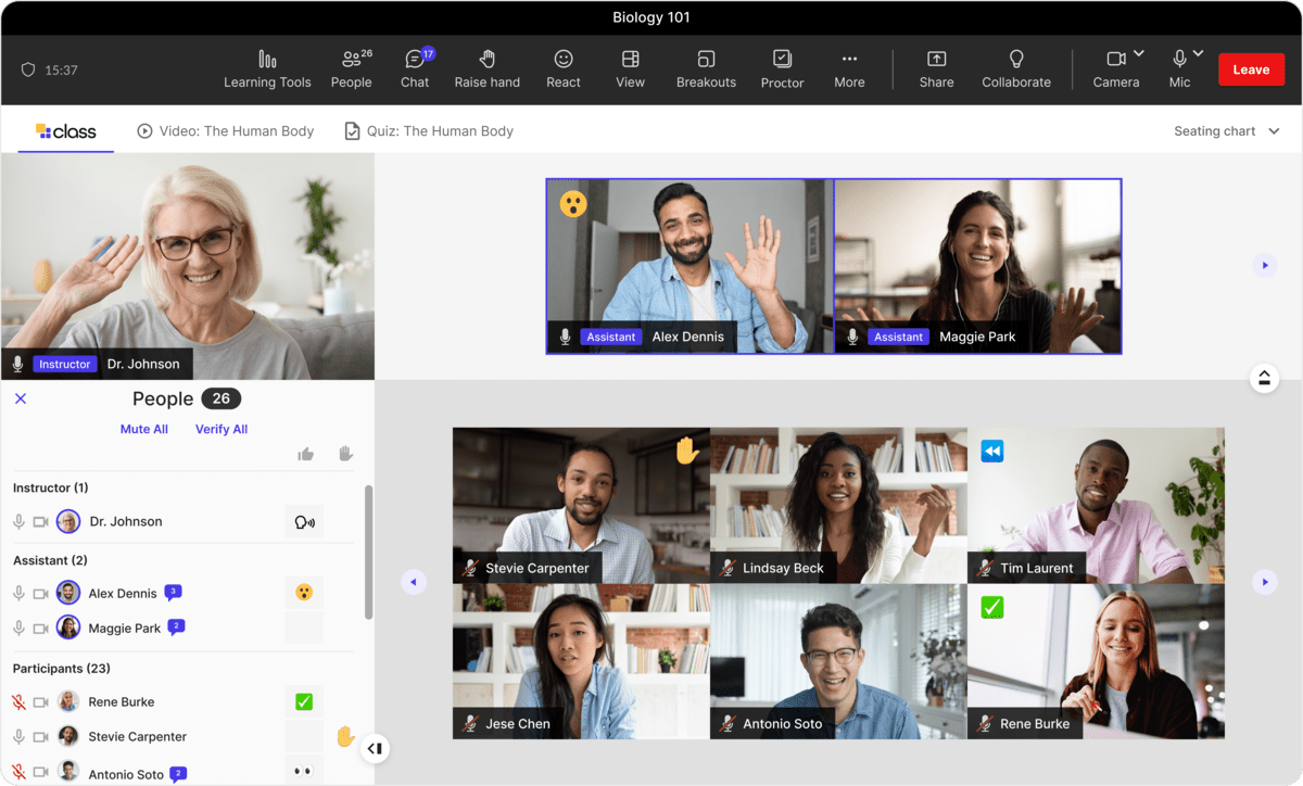 Class | Your Virtual Classroom for Live Learning